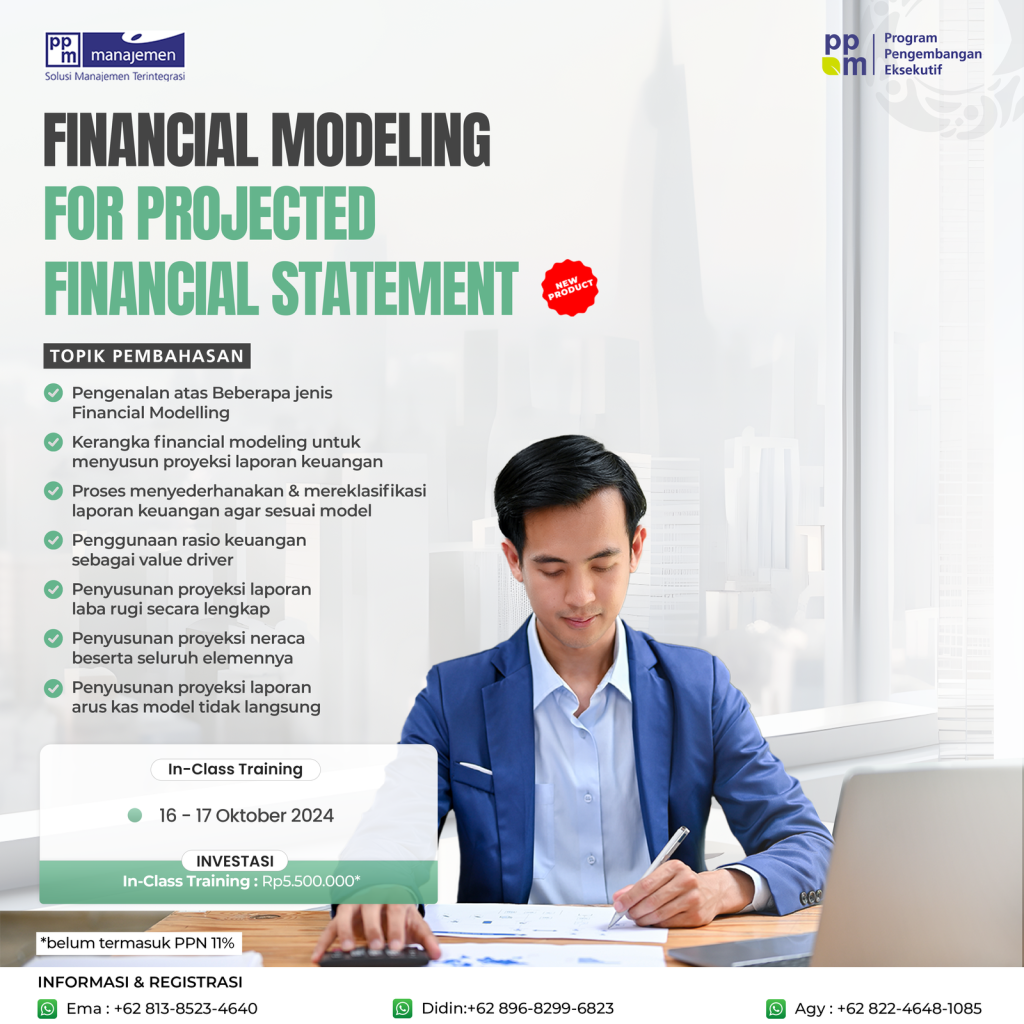 Financial Modeling For Projected Financial Statement - PPM Manajemen