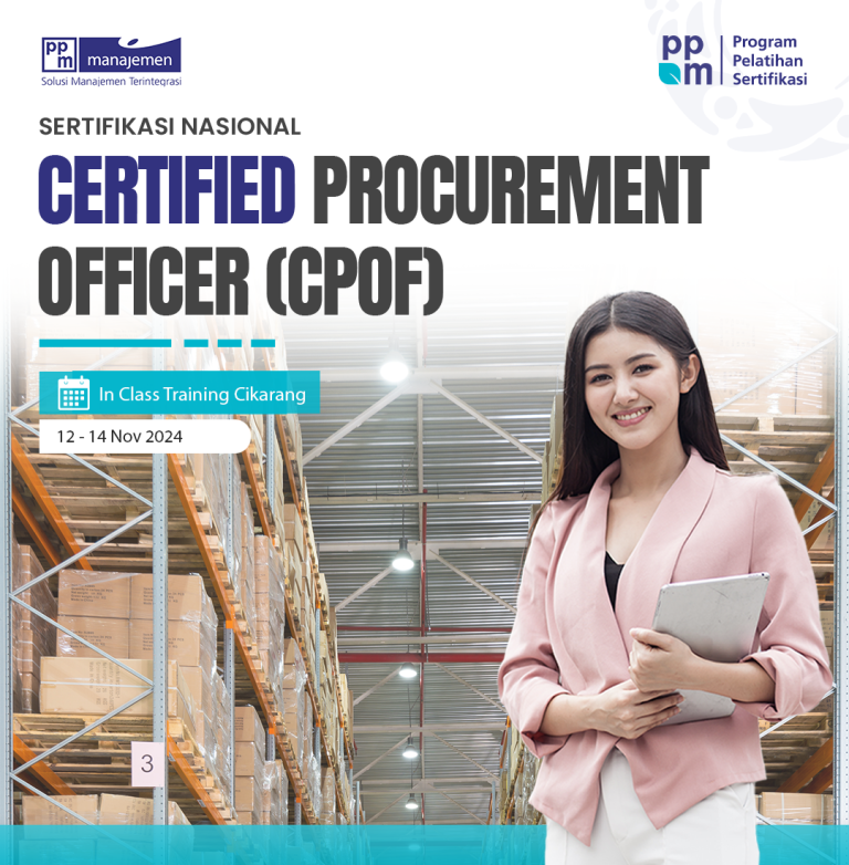 Cikarang-Certified Procurement Officer (CPOf) - PPM Manajemen
