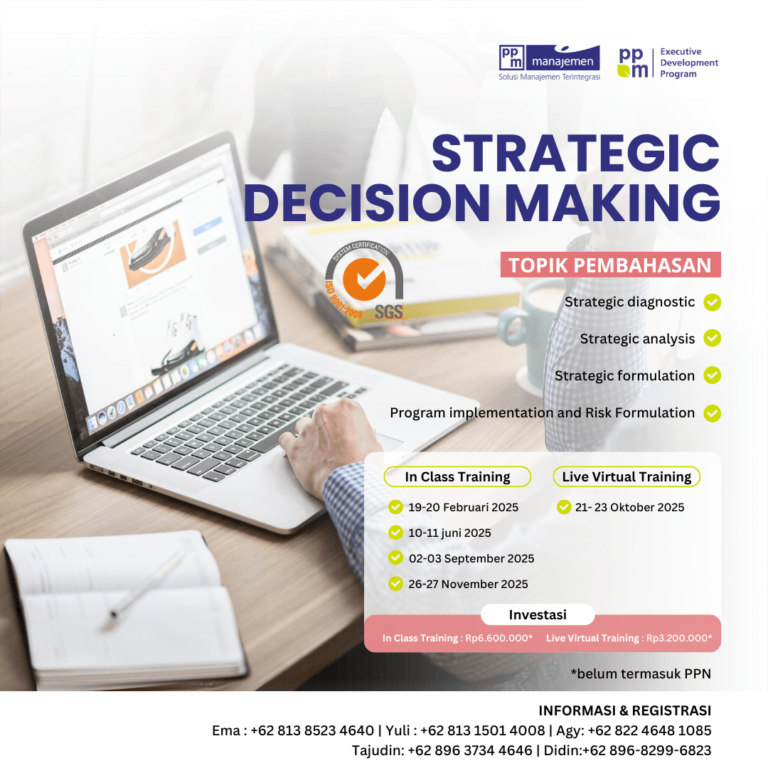 Strategic Decision Making - PPM Manajemen