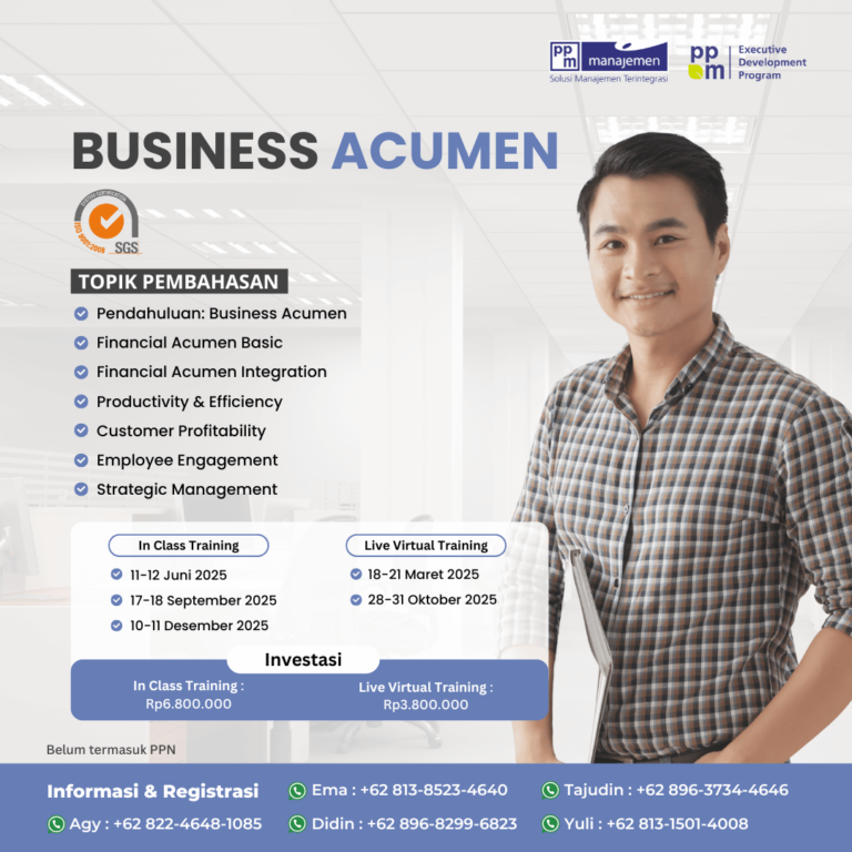 Business Acumen - PPM Manajemen