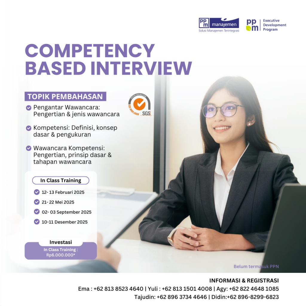 Competency Based Interview - PPM Manajemen