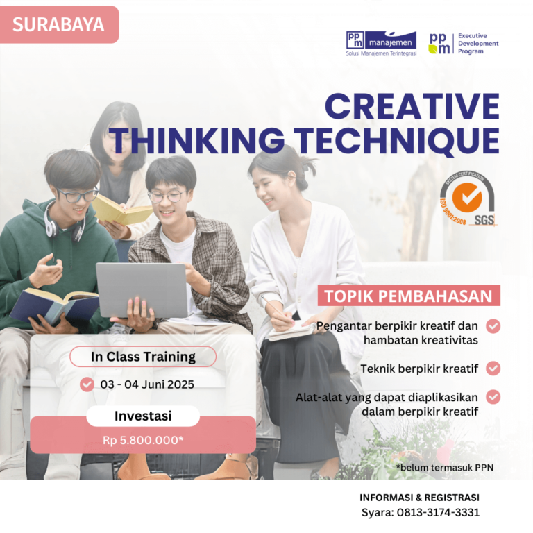 Creative Thinking Technique - PPM Manajemen