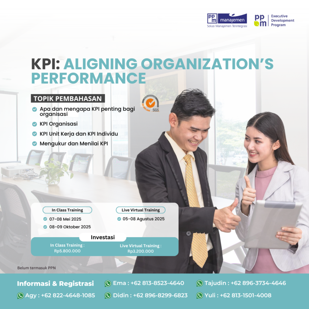 KPI: Aligning Organization’s Performance - PPM Manajemen