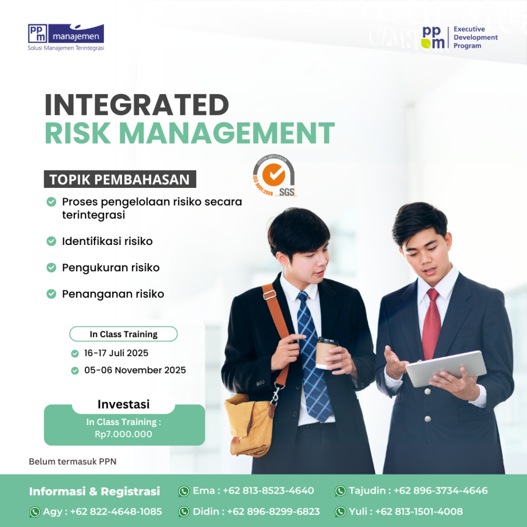 Integrated Risk Management - PPM Manajemen