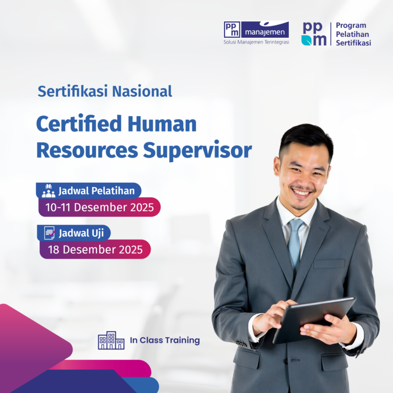 PPM Program Pelatihan Sertifikasi - PPM Manajemen