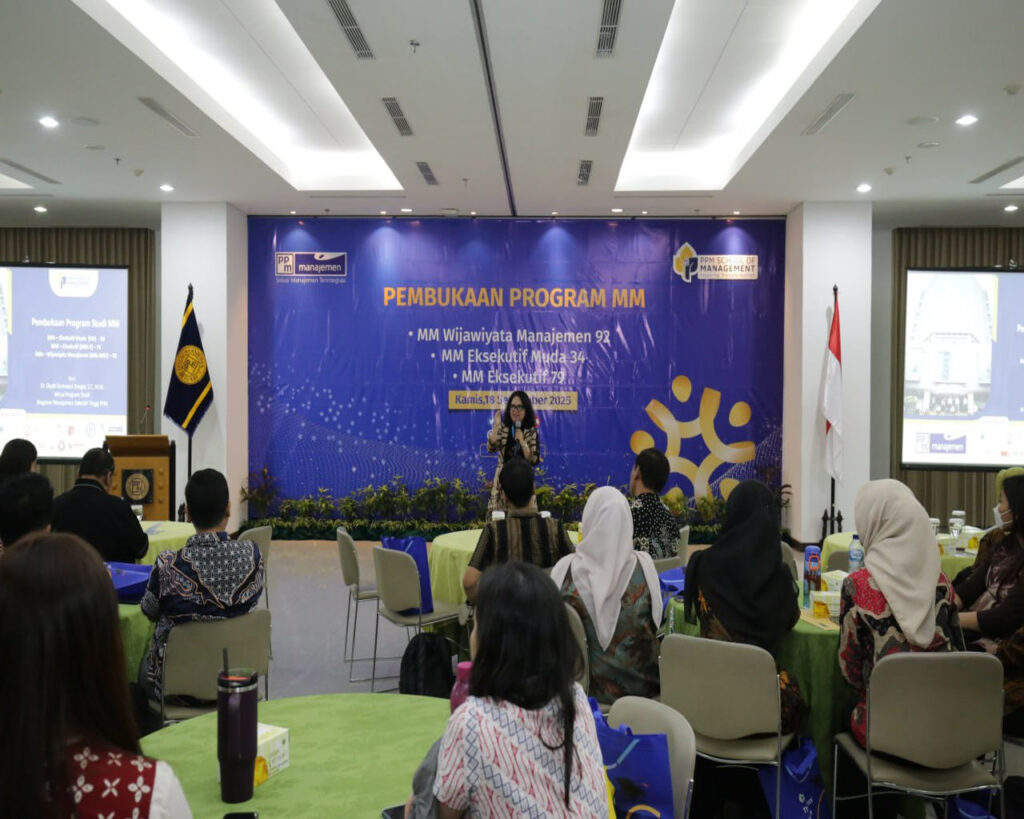 Siap Cetak Pemimpin Tangguh, PPM School Sambut Mahasiswa Baru Program MM - PPM Manajemen