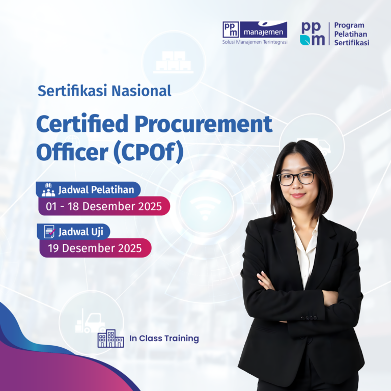 PPM Program Pelatihan Sertifikasi - PPM Manajemen
